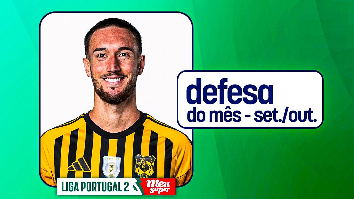 Liga Portugal - Dylan volta a brilhar e repete prémio de Defesa do Mês