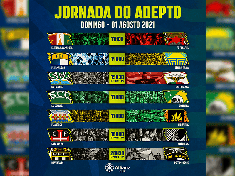Liga Portugal - Jornada do Adepto arranca na Reboleira